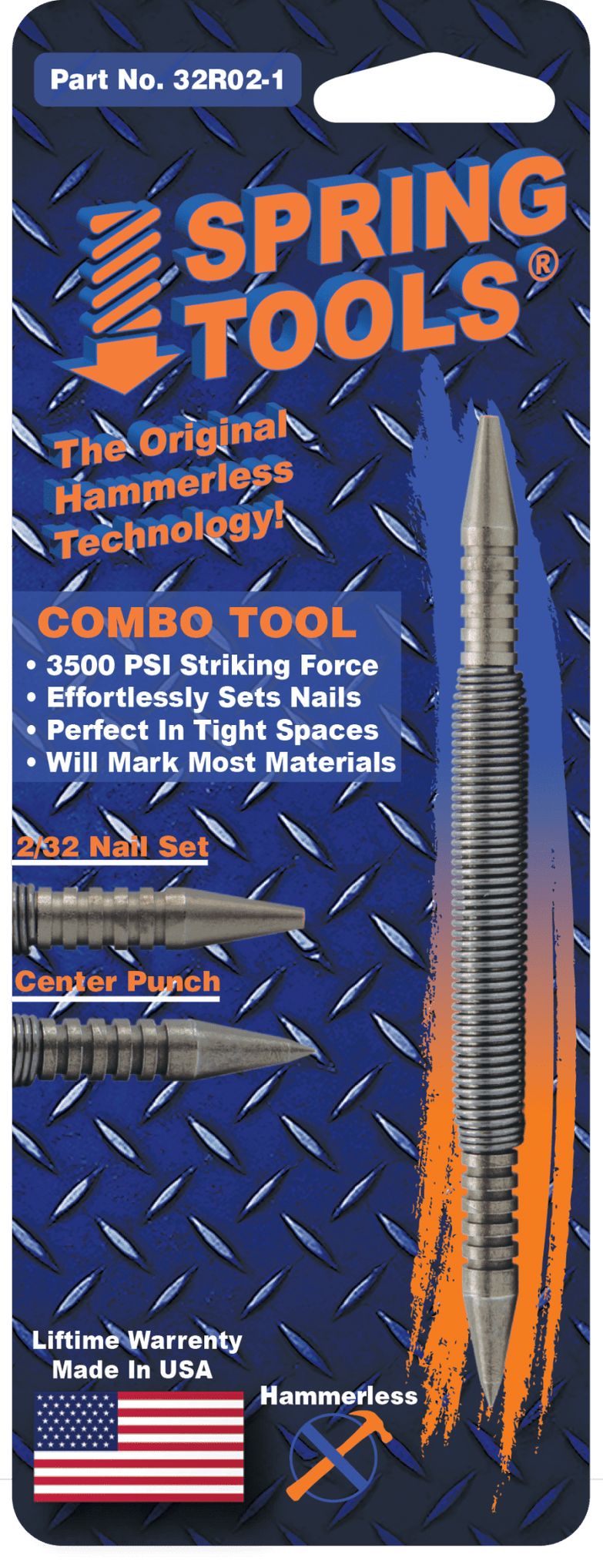 Spring Tools Hammerless Nail Sets