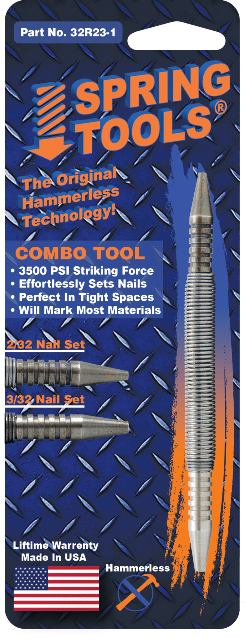 Spring Tools Hammerless Nail Sets